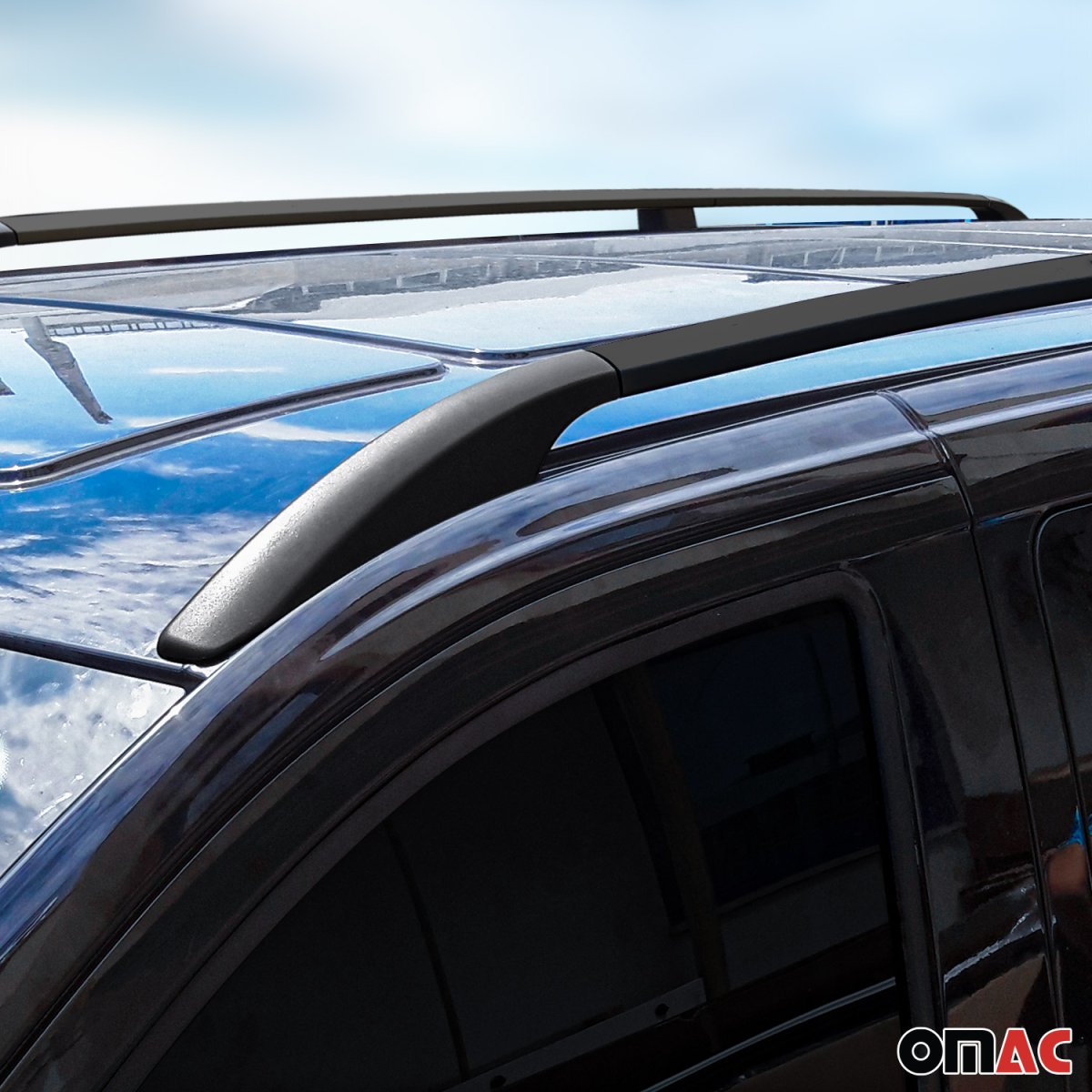 Alfa Romeo Tonale Roof Rails - Omac USA - Solid (Screw) Alu - Black ...