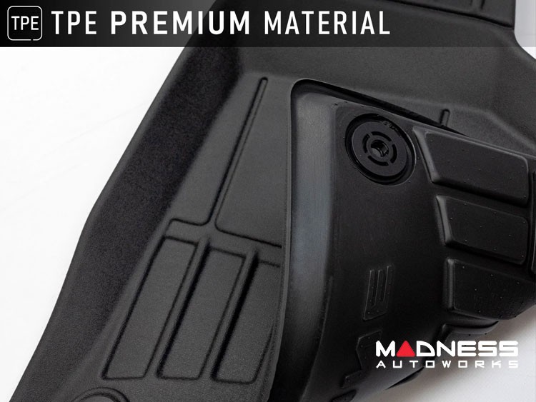 Alfa Romeo Stelvio Floor Liners - Premium 3D - OMAC - Front & Rear for ...