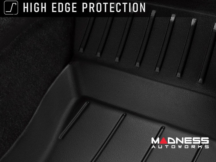 Alfa Romeo Stelvio Floor Liners - Premium 3D - OMAC - Front & Rear for ...