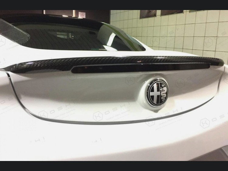 Alfa Romeo 4C Carbon Fiber Rear Spoiler - Coupe , AR4C-058 for Alfa Romeo