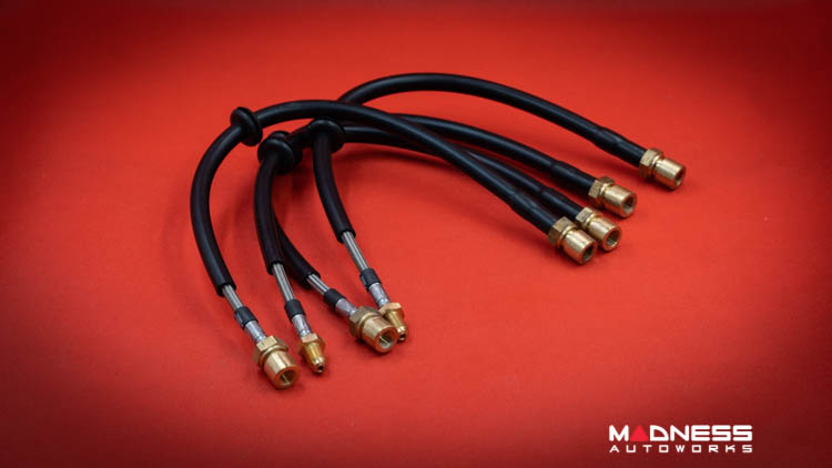 Alfa Romeo 4C Brake Lines - Stainless Steel Brake Line Kit by FHL ...