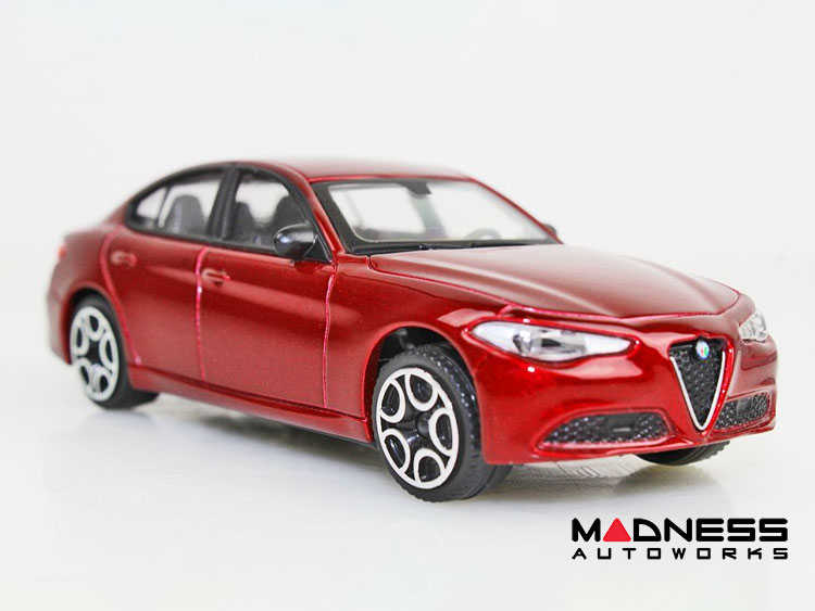 Alfa Romeo Giulia Die Cast Model - 1:43 Scale - Red for Alfa Romeo