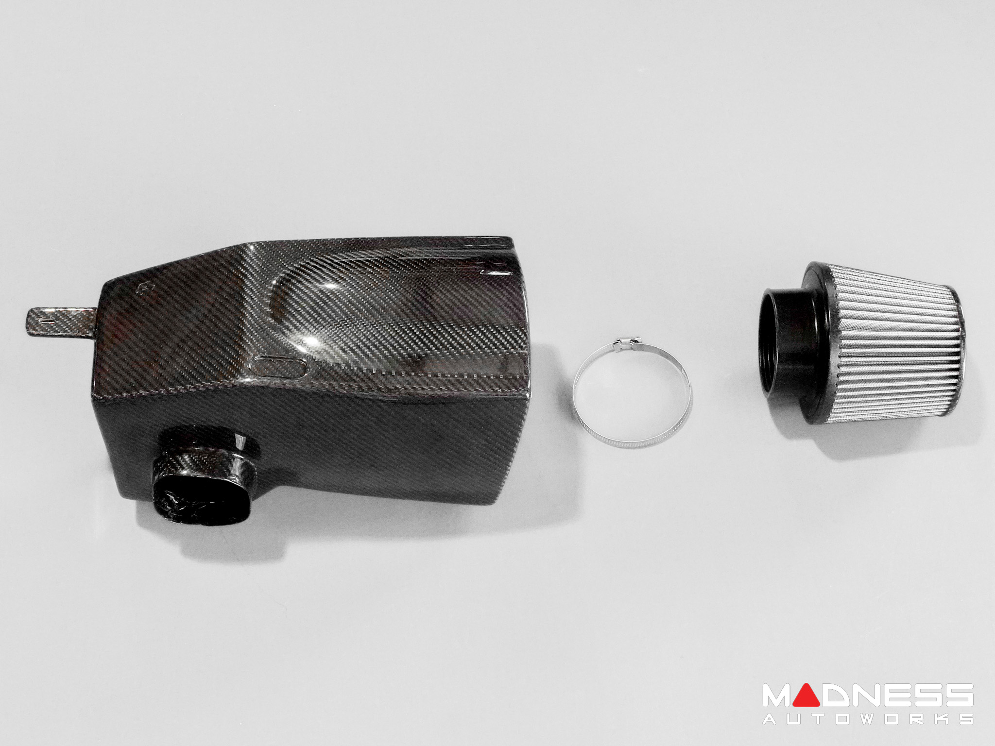 Alfa Romeo Guilia Performance Air Intake Kit - 2.0L - Carbon Fiber ...