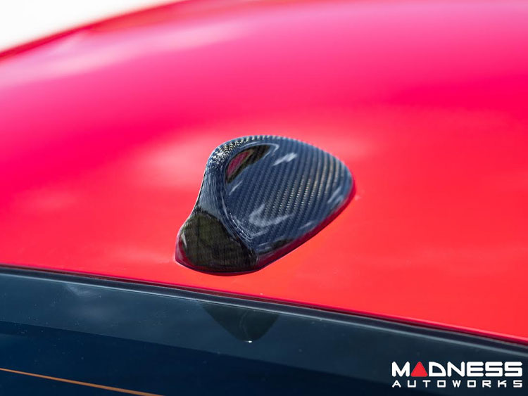 Alfa Romeo Stelvio Genuine Carbon Fiber Antenna Cover | Alfa Romeo ...