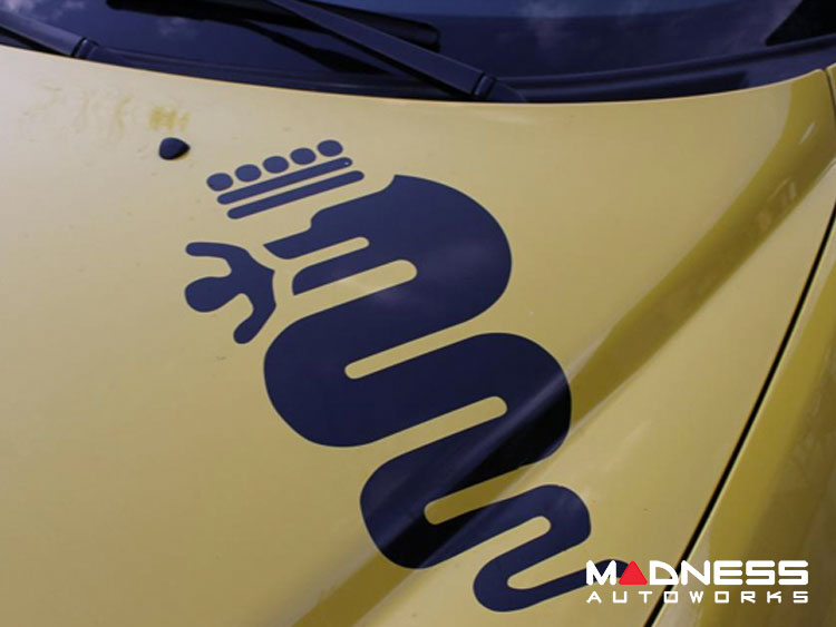Alfa Romeo Decal - Alfa Romeo Biscione - Large - 19"x12", 50903419 for ...