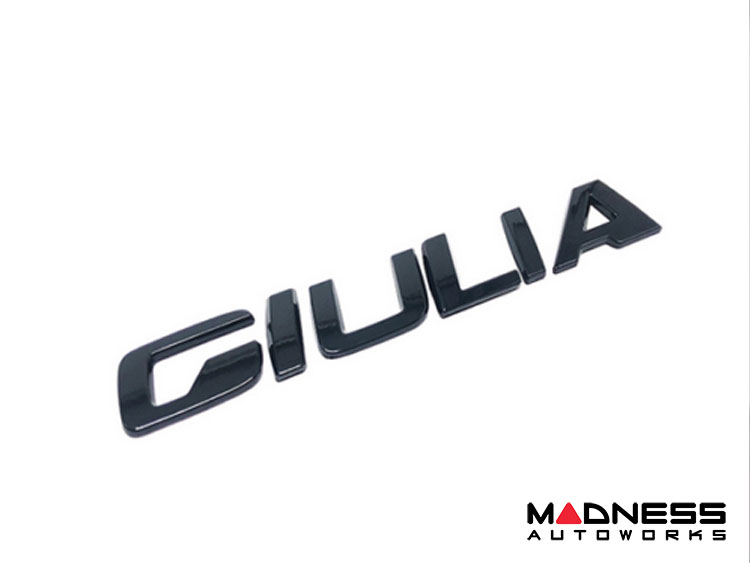 Alfa Romeo Giulia Rear Emblem - Nero Edizione - GIULIA, 68421998AA for ...