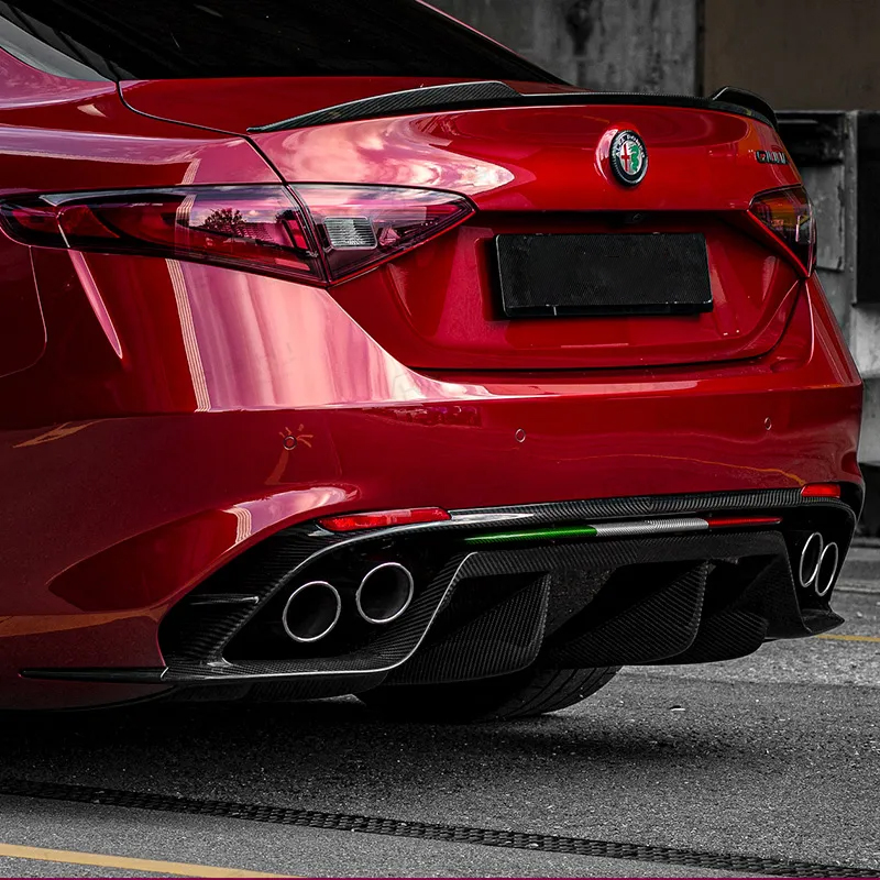 Alfa Romeo Giulia Trunk Spoiler - Carbon Fiber - QV - Genuine Alfa ...