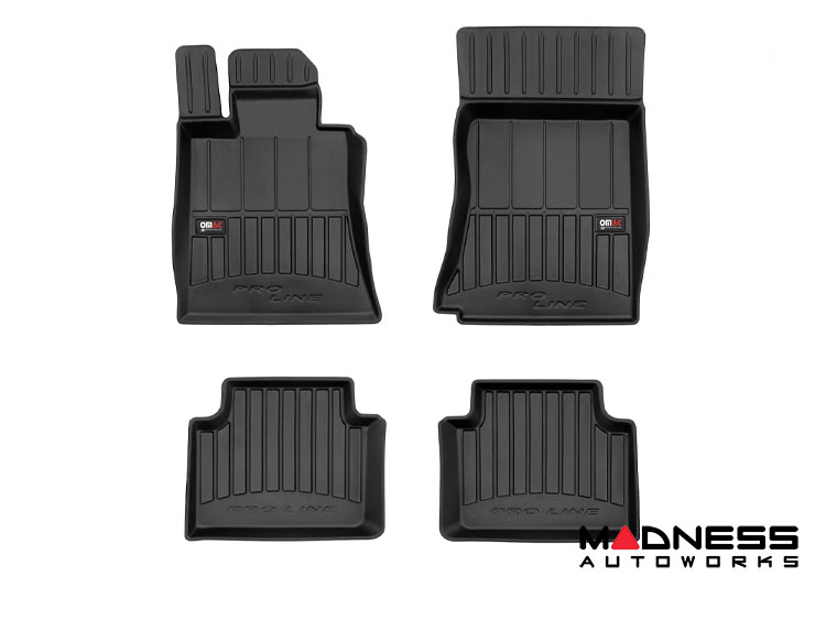Alfa Romeo Giulia Floor Liners - Pro Line - Black for Alfa Romeo