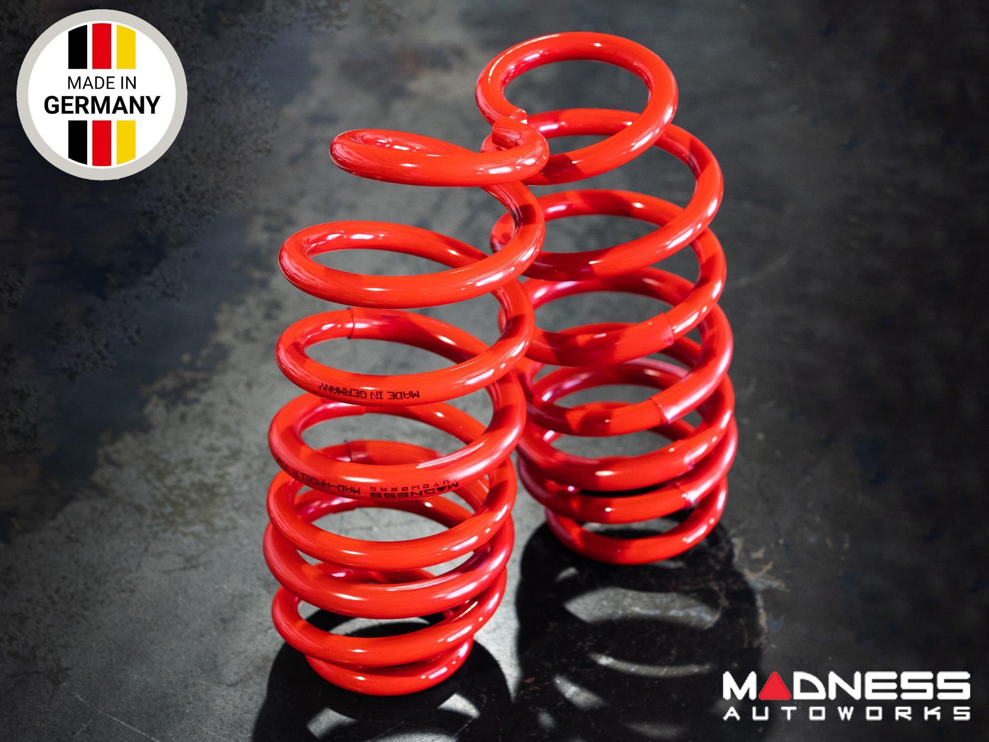 Alfa Romeo Giulia Lowering Springs by MADNESS - Non Quadrifoglio Models ...
