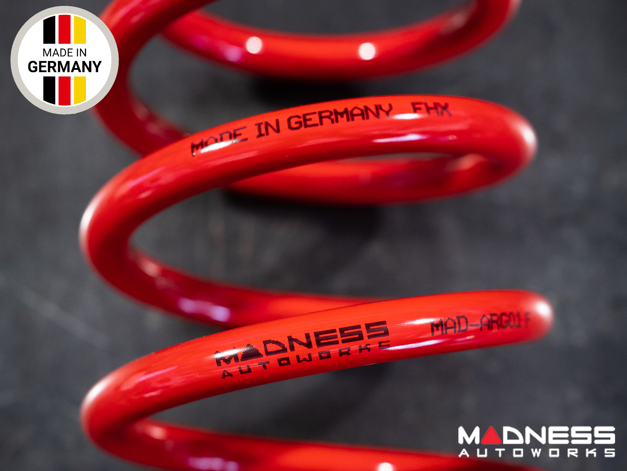 Alfa Romeo Giulia Lowering Springs by MADNESS - Non Quadrifoglio Models ...