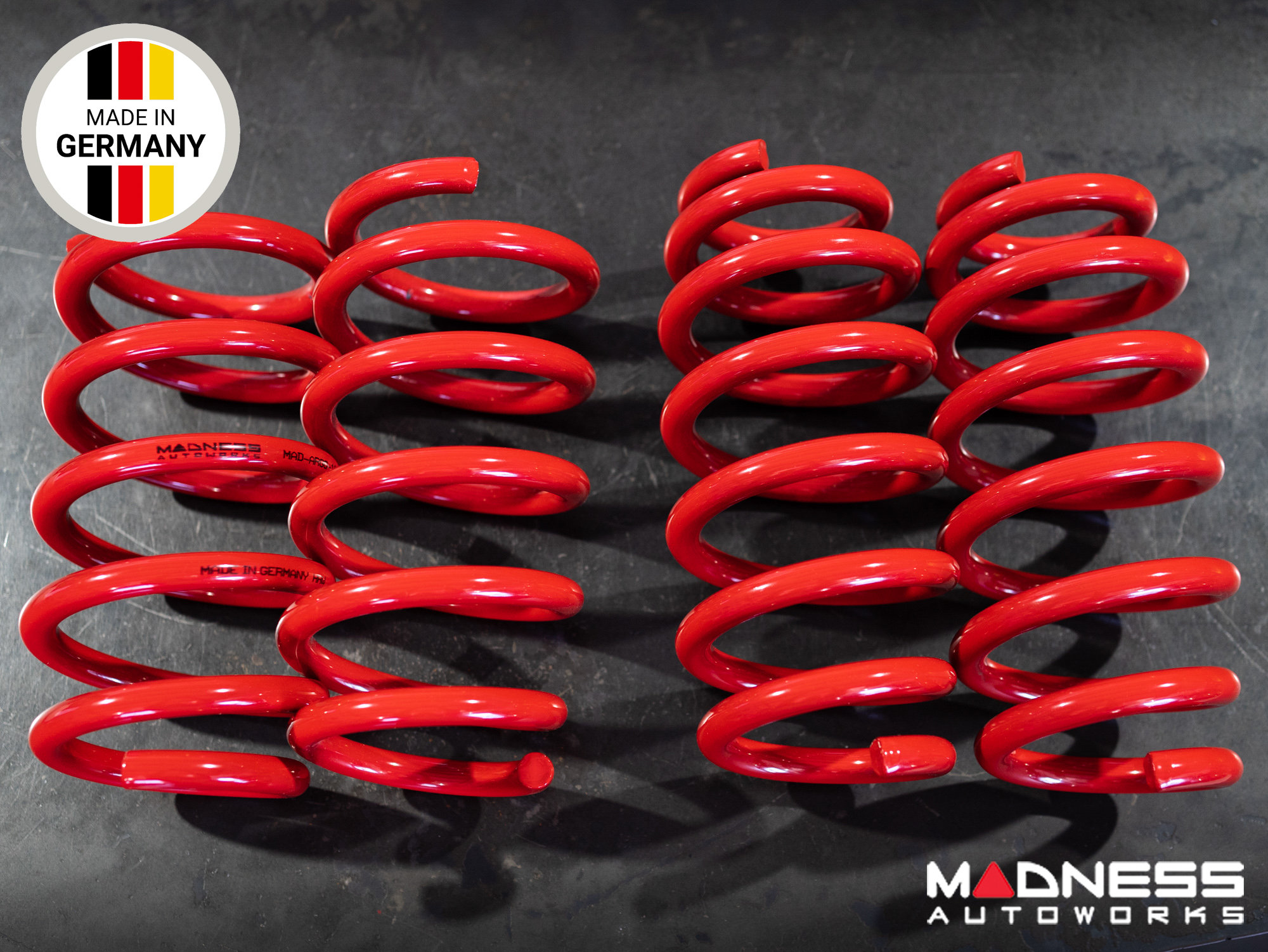 Alfa Romeo Giulia Lowering Springs by MADNESS - Quadrifoglio Model (QV ...