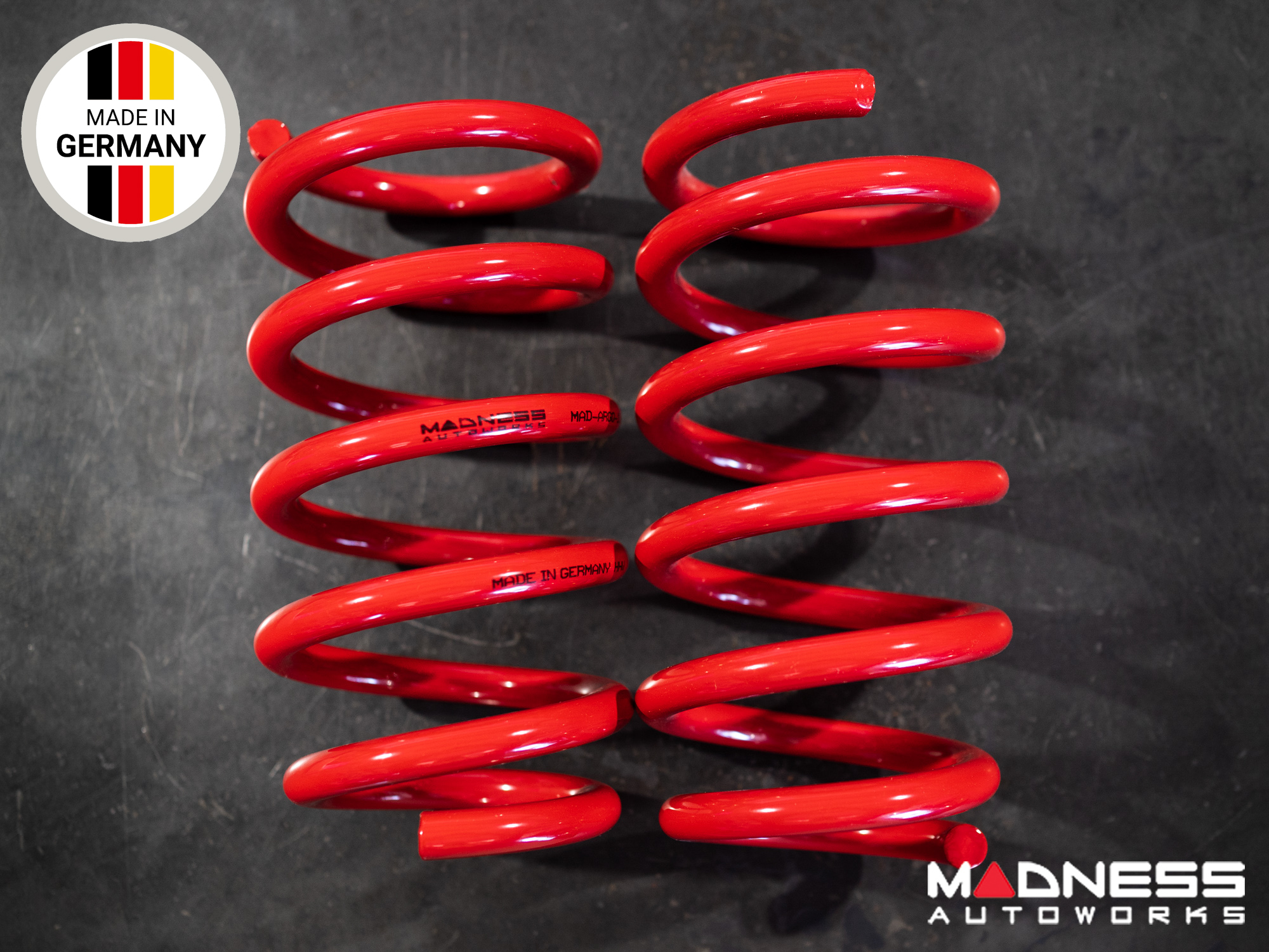 Alfa Romeo Giulia Lowering Springs - 2.0L - MADNESS - Sport Plus ...