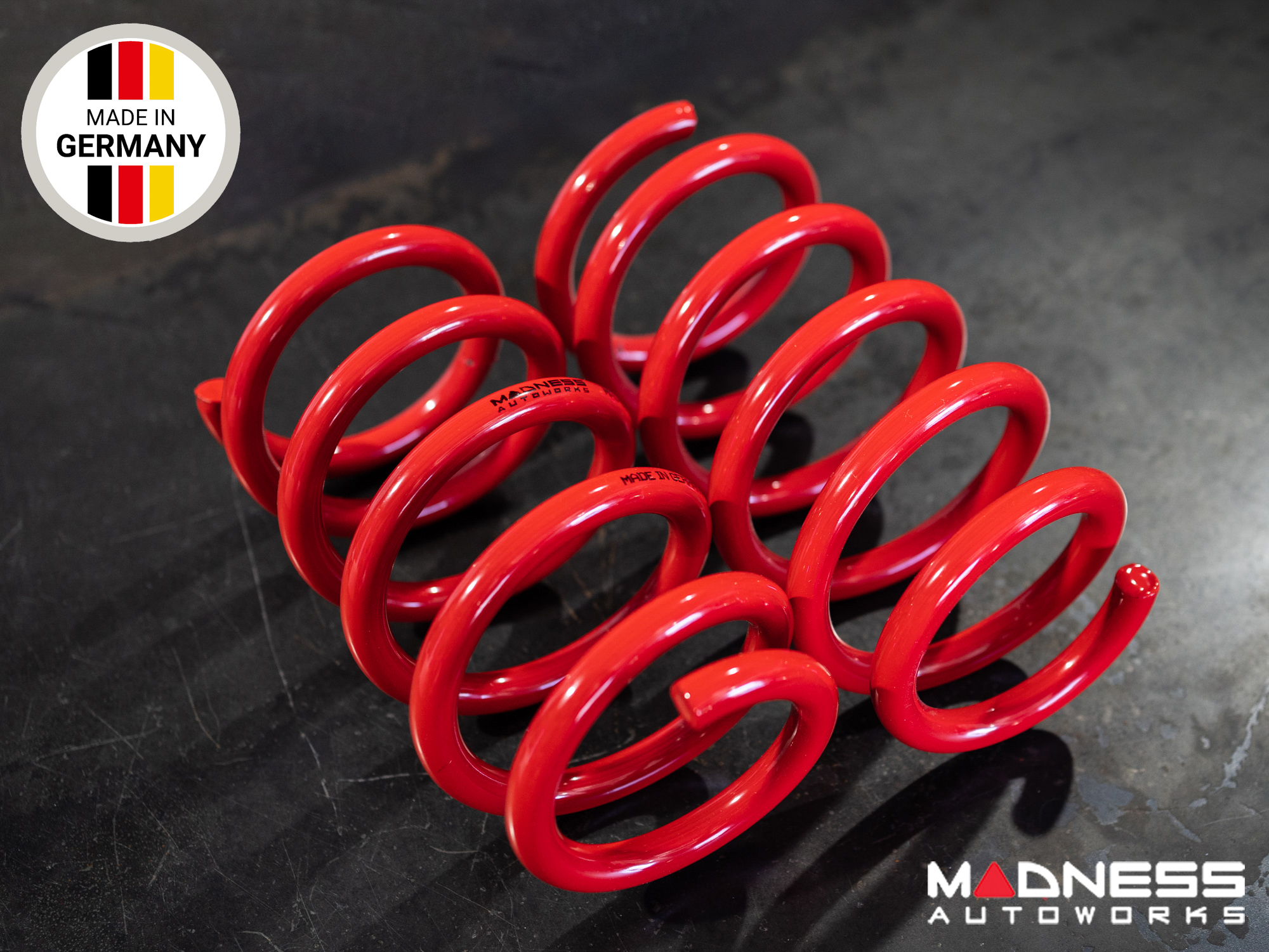 Alfa Romeo Giulia Lowering Springs - 2.0L - MADNESS - Sport Plus ...