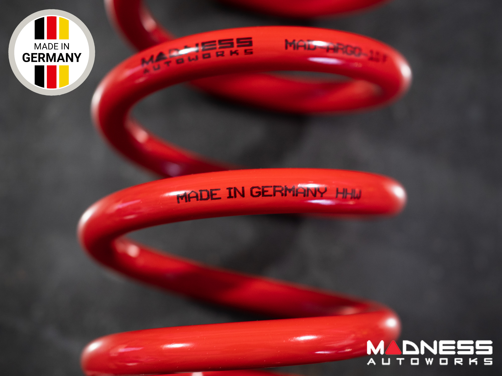 Alfa Romeo Giulia Lowering Springs - 2.0L - MADNESS - Sport Plus ...