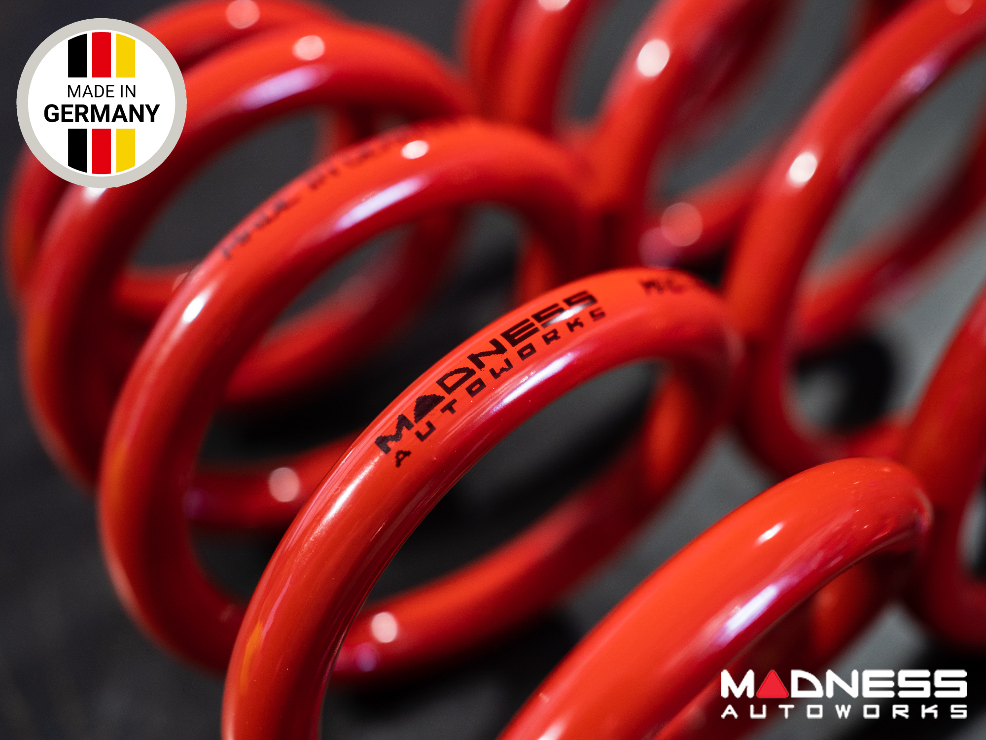 Alfa Romeo Giulia Lowering Springs - 2.0L - MADNESS - Sport Plus ...