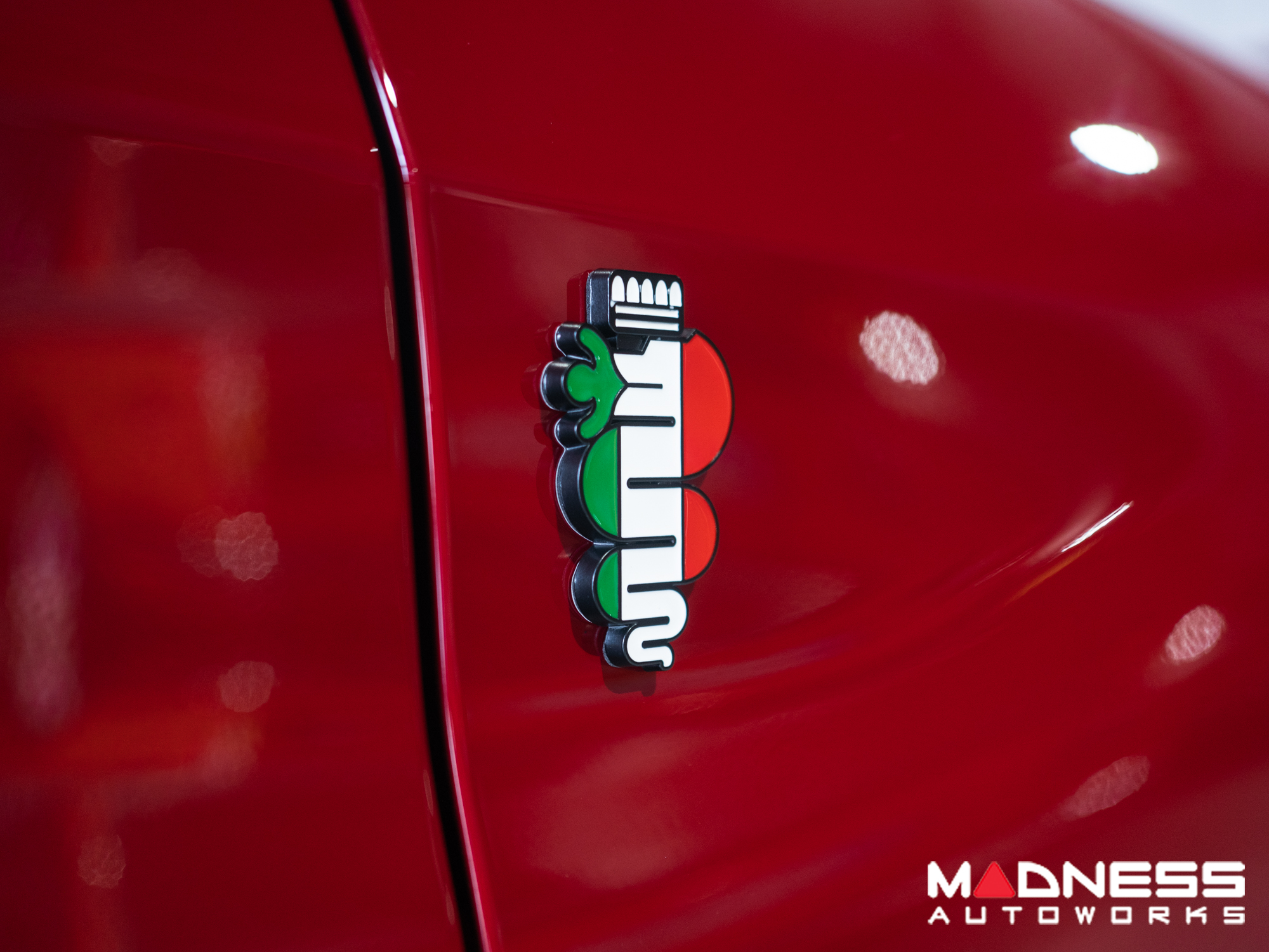 Alfa Romeo Emblem - Biscione - 3D - Set of 2 - Large - Self Adhesive ...