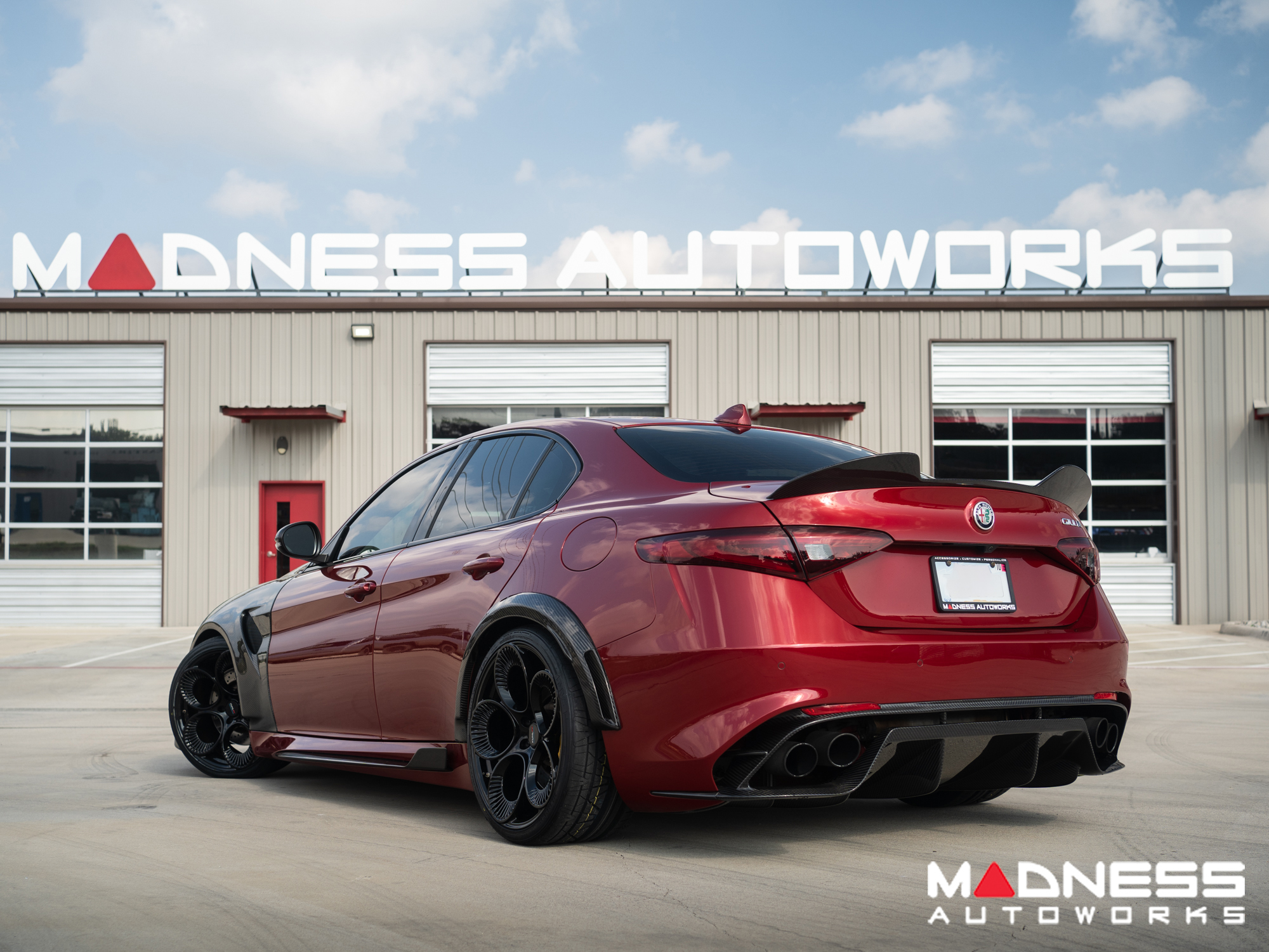 Alfa Romeo Giulia Trunk Spoiler - GTA - Carbon Fiber, for Alfa Romeo