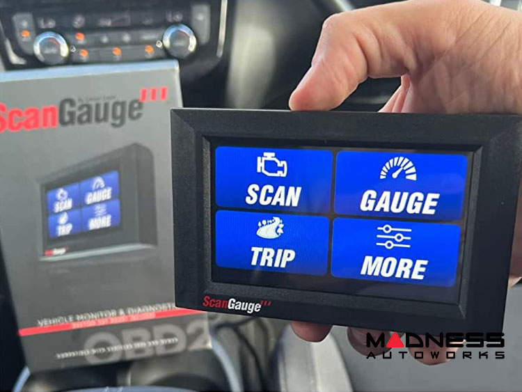 ScanGauge III Ultra-compact OBDII Vehicle Monitor, for Alfa Romeo