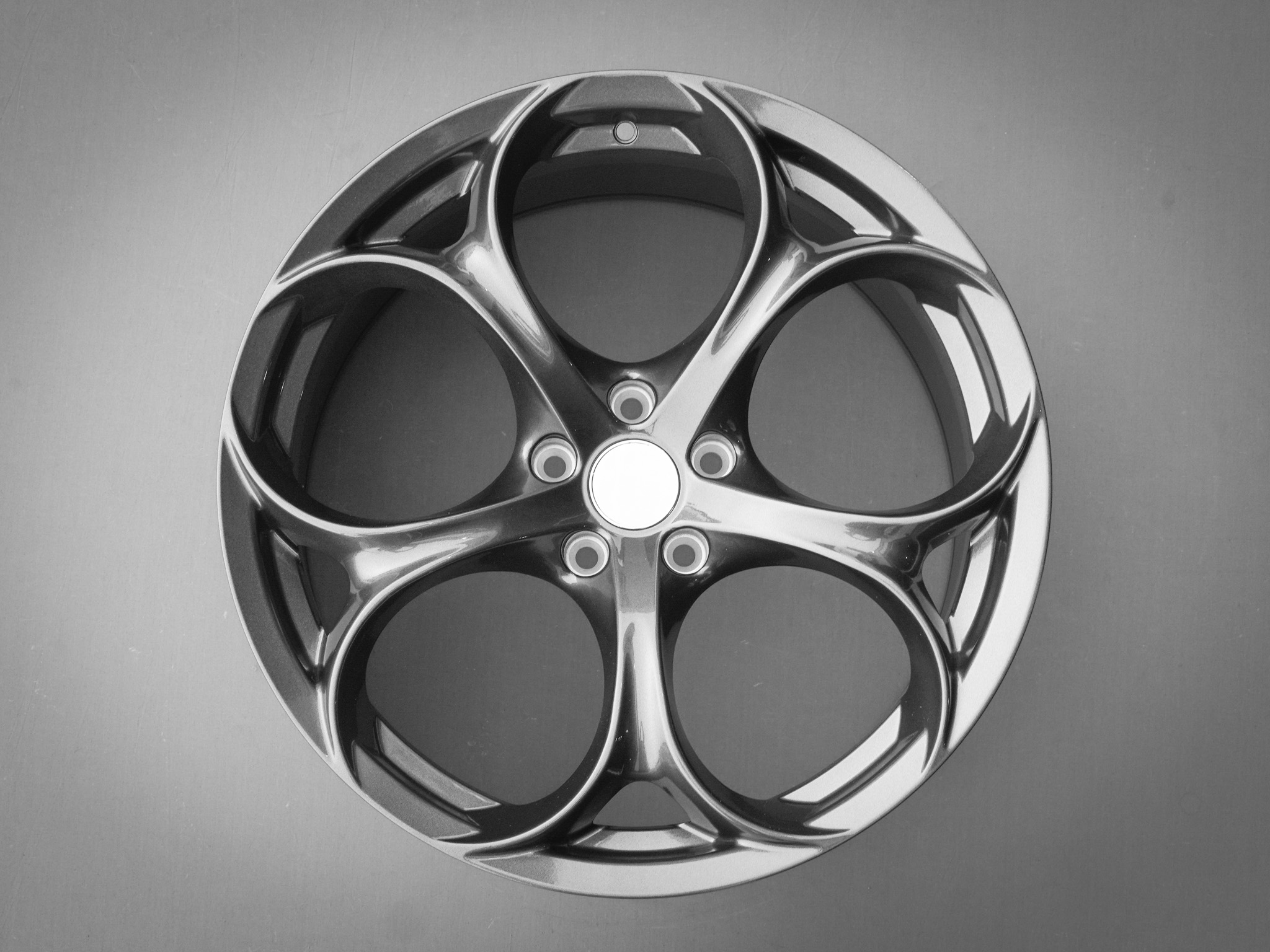 Alfa Romeo Giulia Custom Wheels (4) - KuhlFX - MODA - Gunmetal ...