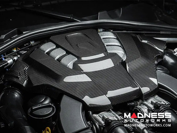 Alfa Romeo Giulia Engine Cover - Carbon Fiber - Quadrifoglio Version ...